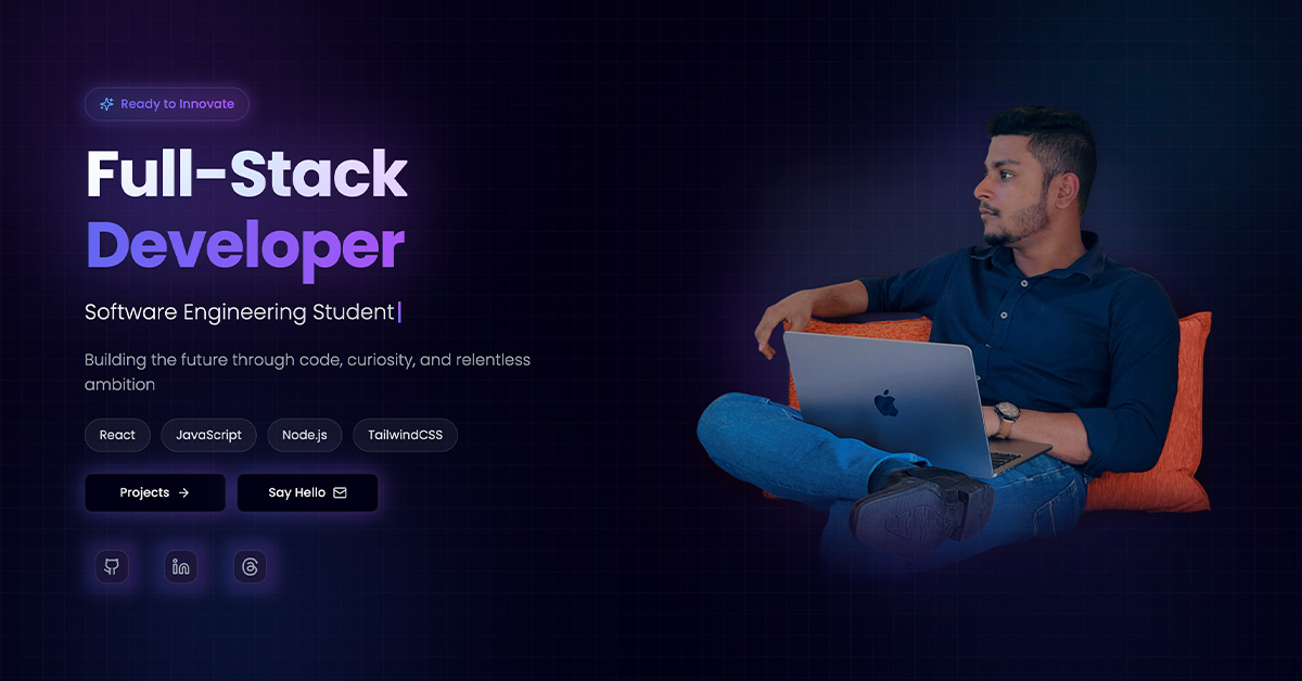 Anuhas - Full-Stack Developer